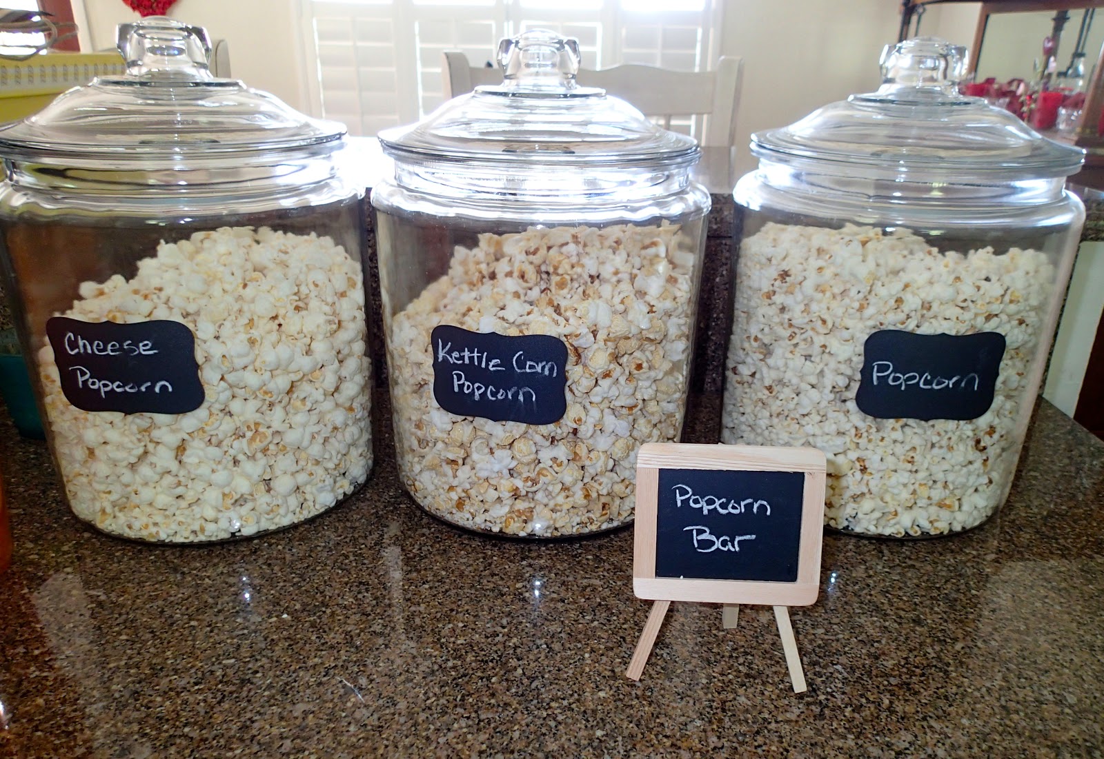 Creative Party Ideas by Cheryl: Popcorn Bar Party Idea