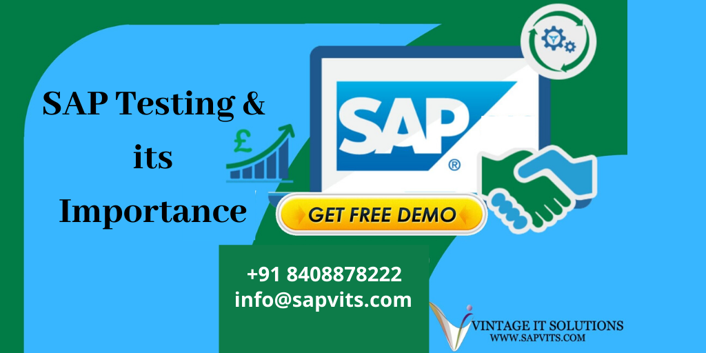 Sap Testing With Importance Of Testing