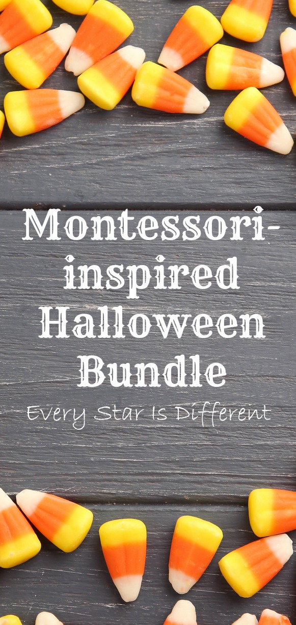 Every Star Is Different: Montessori-inspired Halloween Bundle