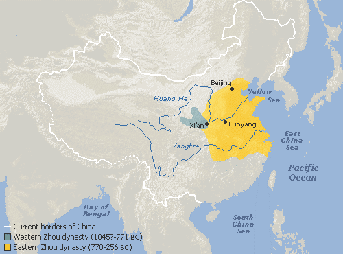 Zhou Dynasty Emily Loprete: Map of Zhou