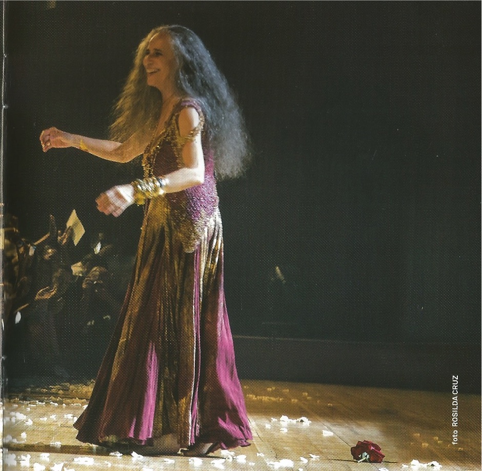 Encarte: Maria Bethânia - Abraçar e Agradecer - Encartes Pop