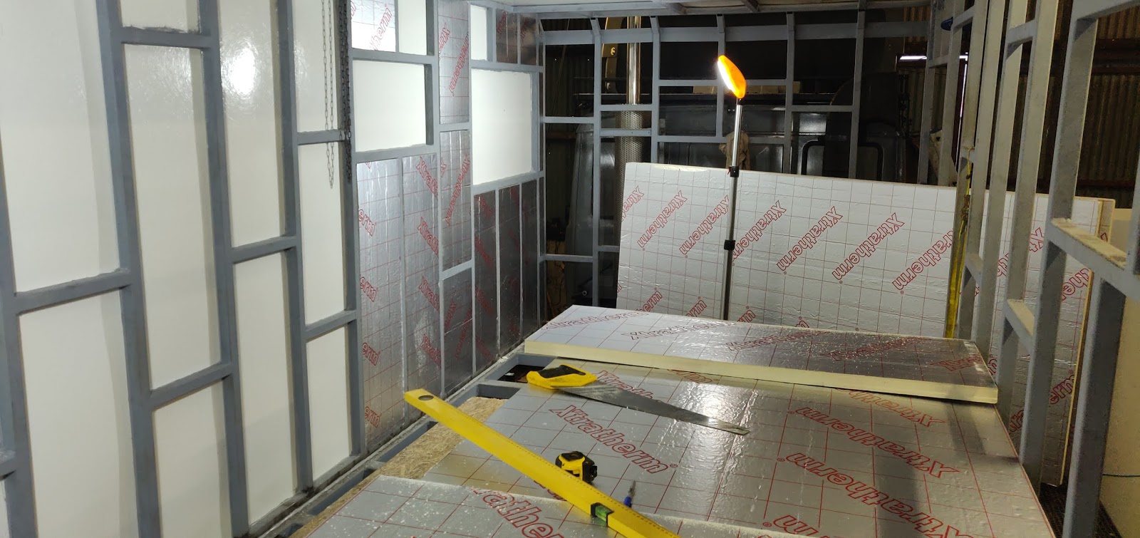 Tatra Overland Truck Build: Body Insulation