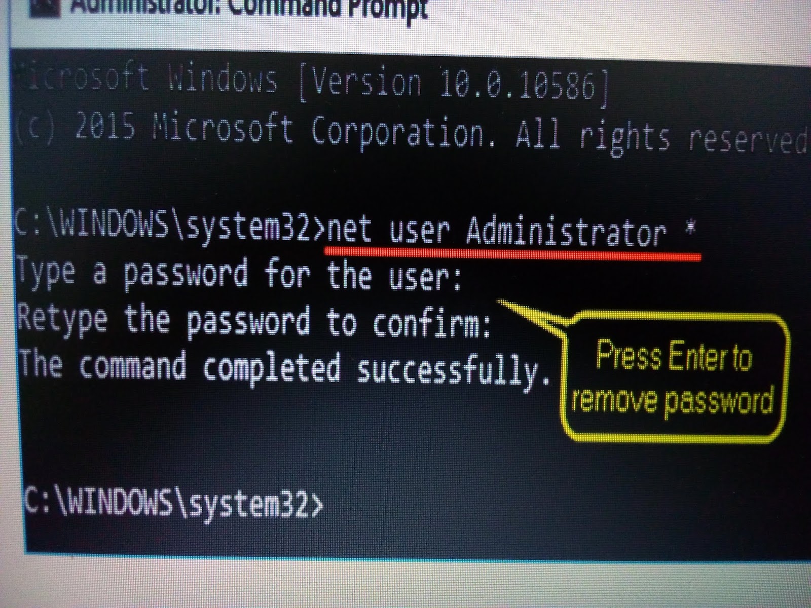 Forgot Windows 10 Local Administrator Password But I Can Remember The