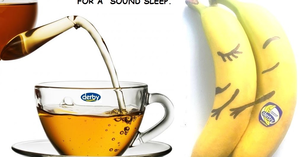 DERBY ® Popular brand : : DRINK THE AMAZING BANANA TEA FOR A SOUND SLEEP.