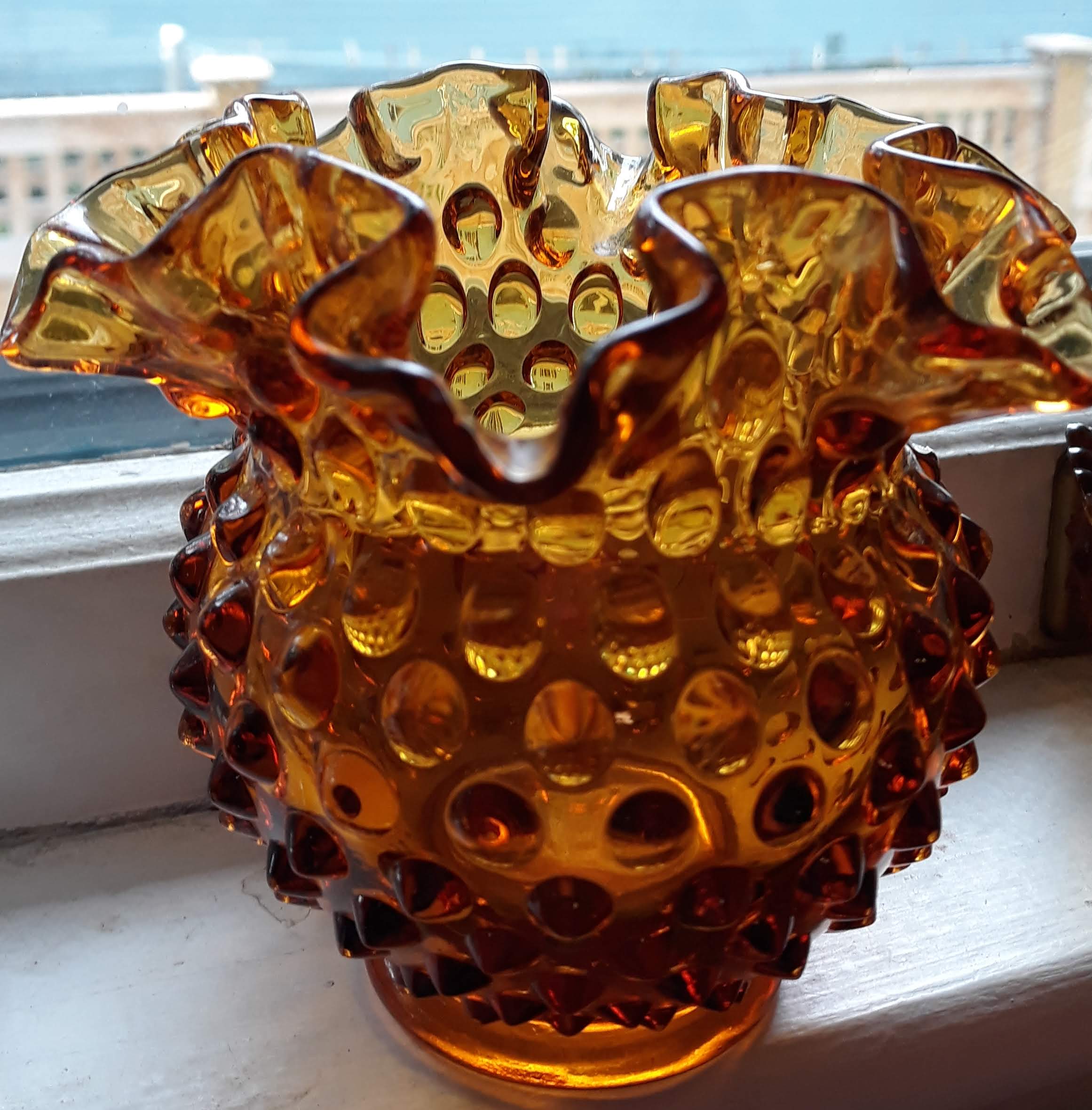 Writing Straight from the Heart: Amazing Amber Glass