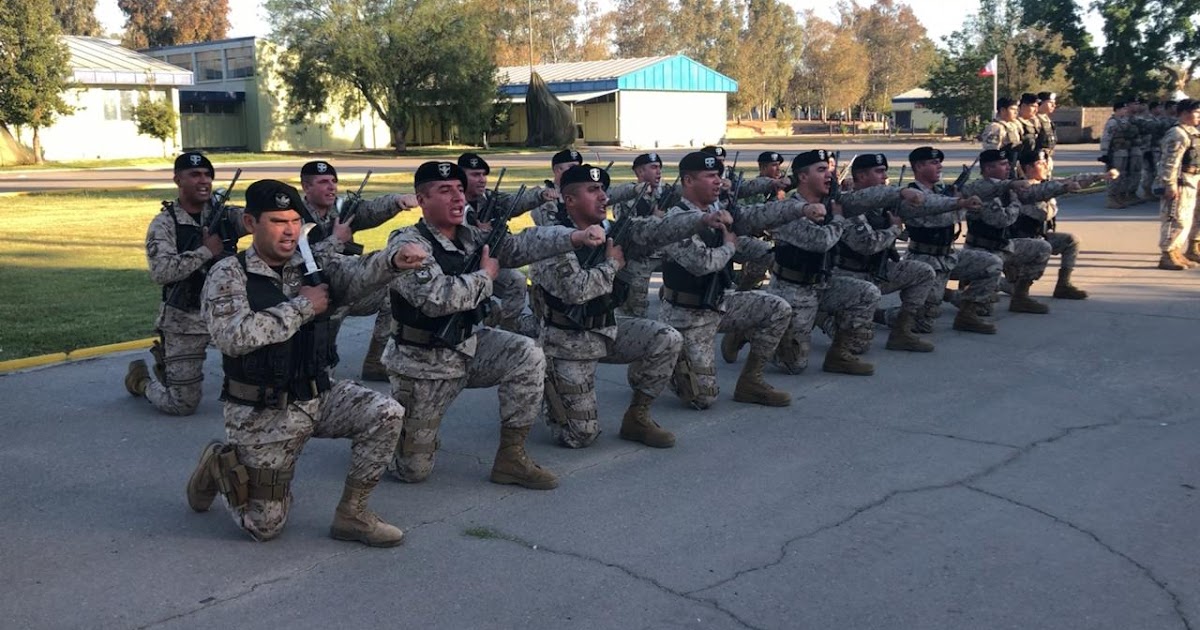 NOTICIAS FFAA CHILE: Graduación del Curso de Comandos 2018