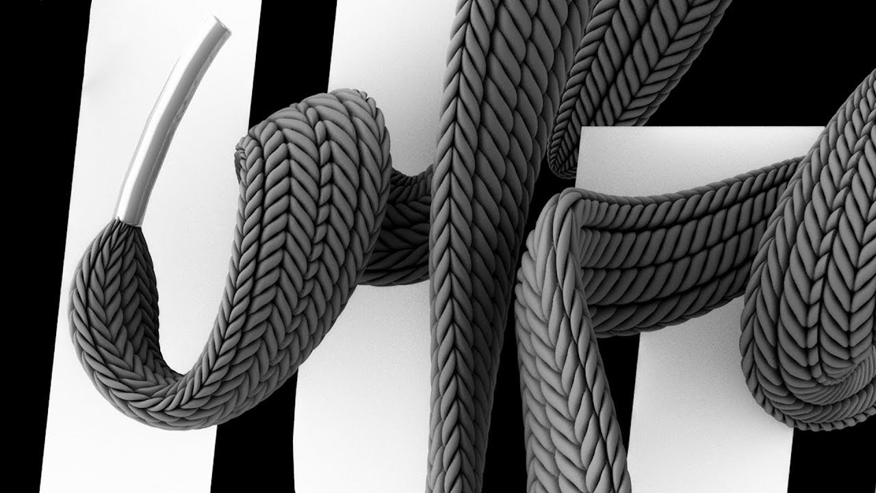 Creating Shoelace with Displacement Map in Cinema 4D