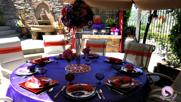 Red Hat Luncheon At Our Home | Life and Linda