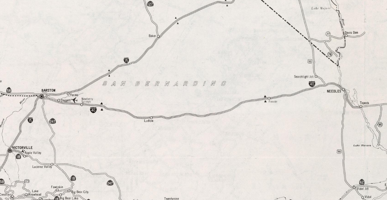 Interstate 40 and the H-Bomb