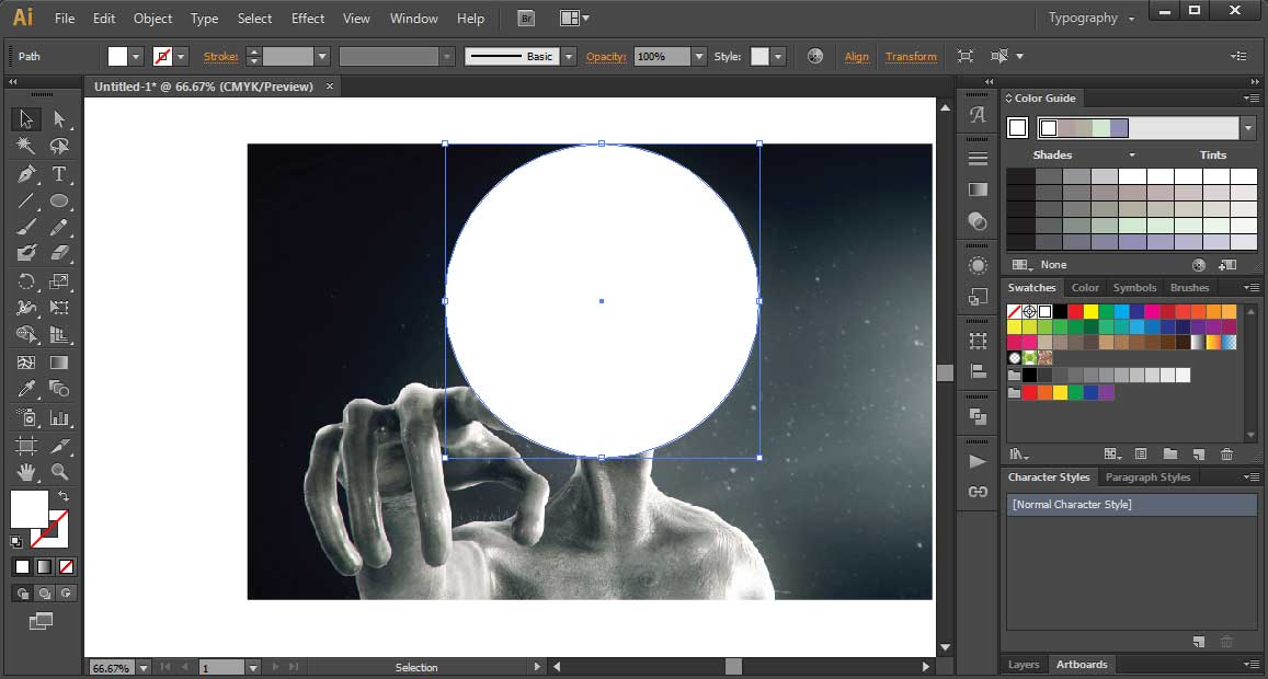 Cara PowerClip seperti Corel Draw di Illustrator - Masvian