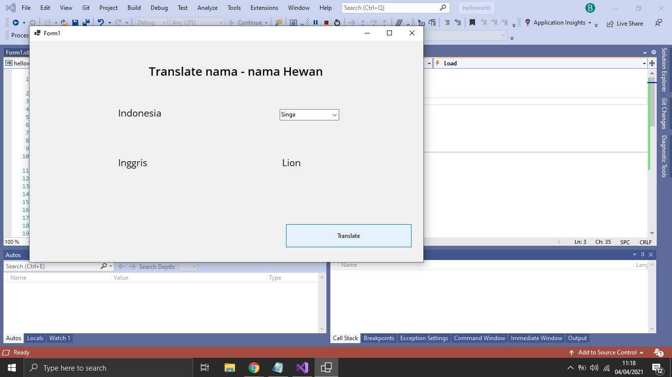 Tutorial Vbnet Tutorial Mengenai If Then Else Statement Combobox