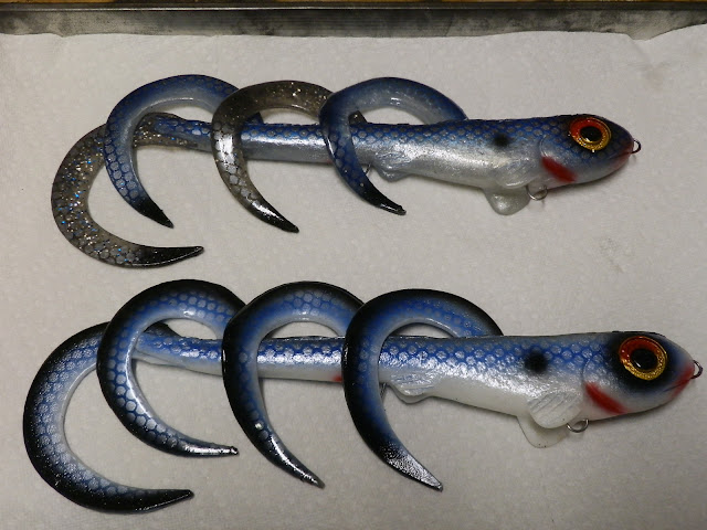 Boggs Custom Lures: A Couple Different Shad Colors