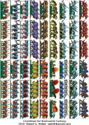 A League of Ordinary Gamers: Warmaster Paper Armies