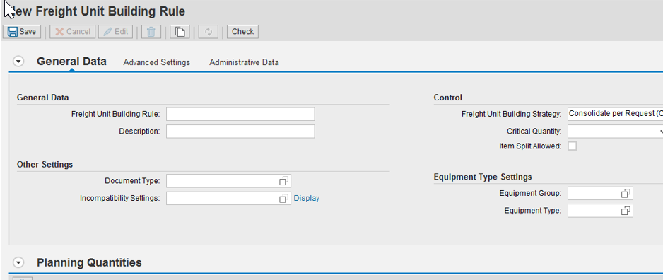 SAP ECC Logistics and TM integration