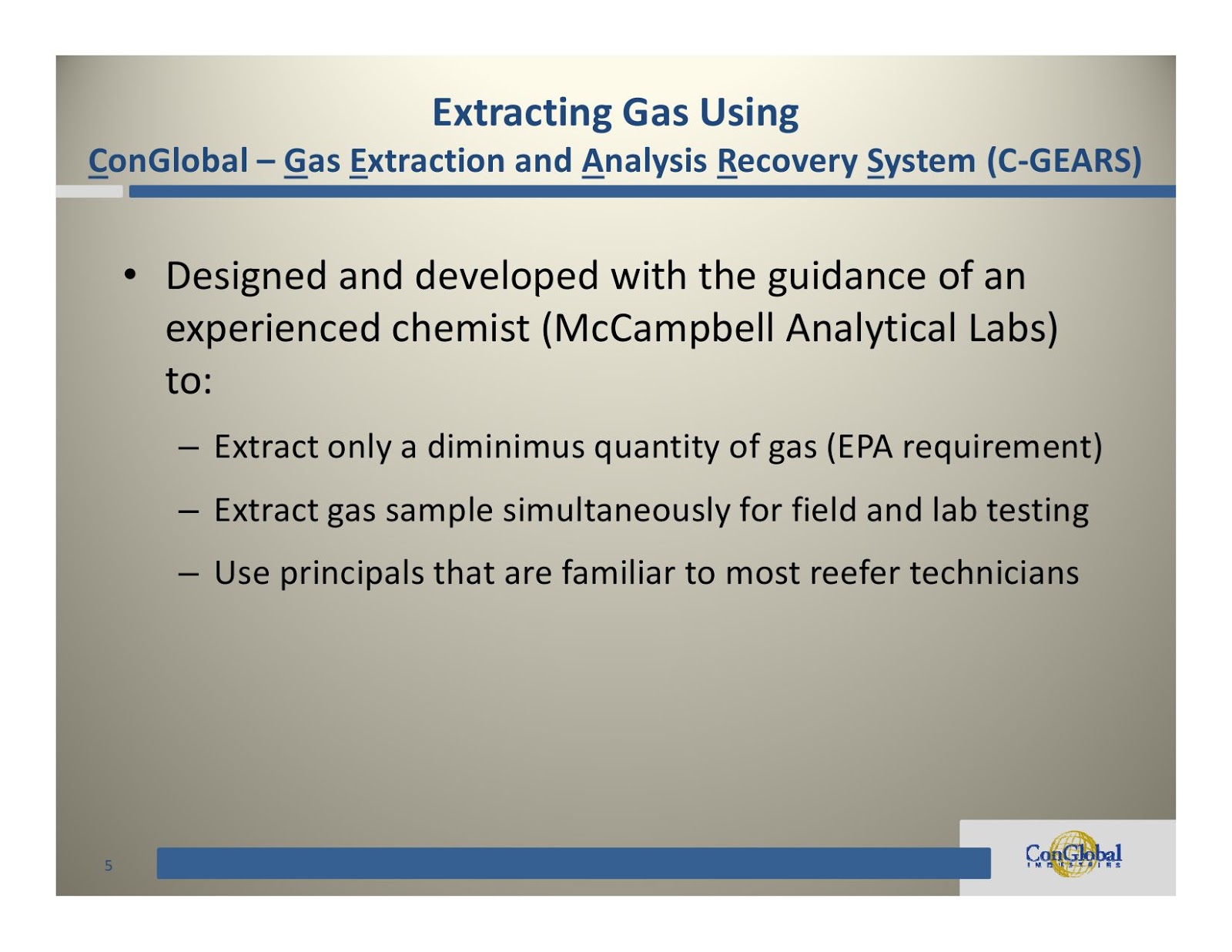 4. Extracting Gas For Field Or Laboratory Testing