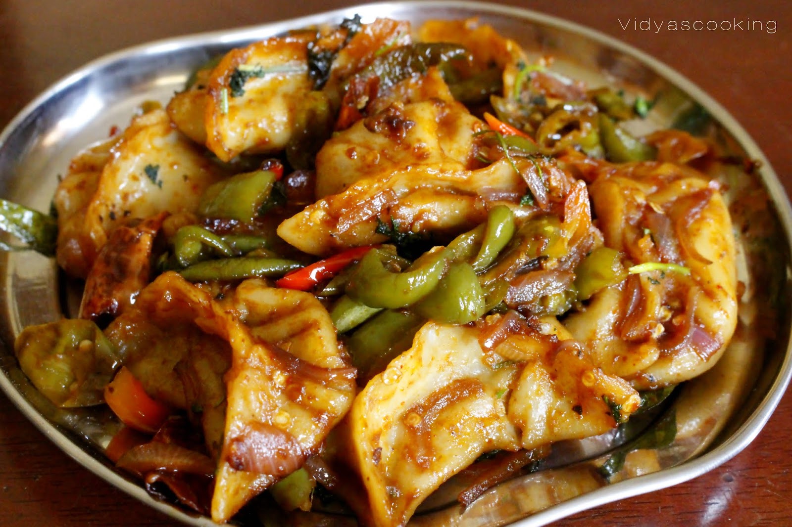 Street Food Series: Momo Chilly Recipe