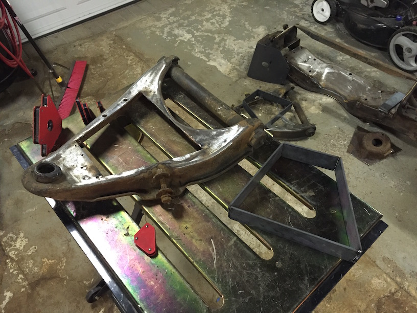 66 C10: Boxed lower control arms