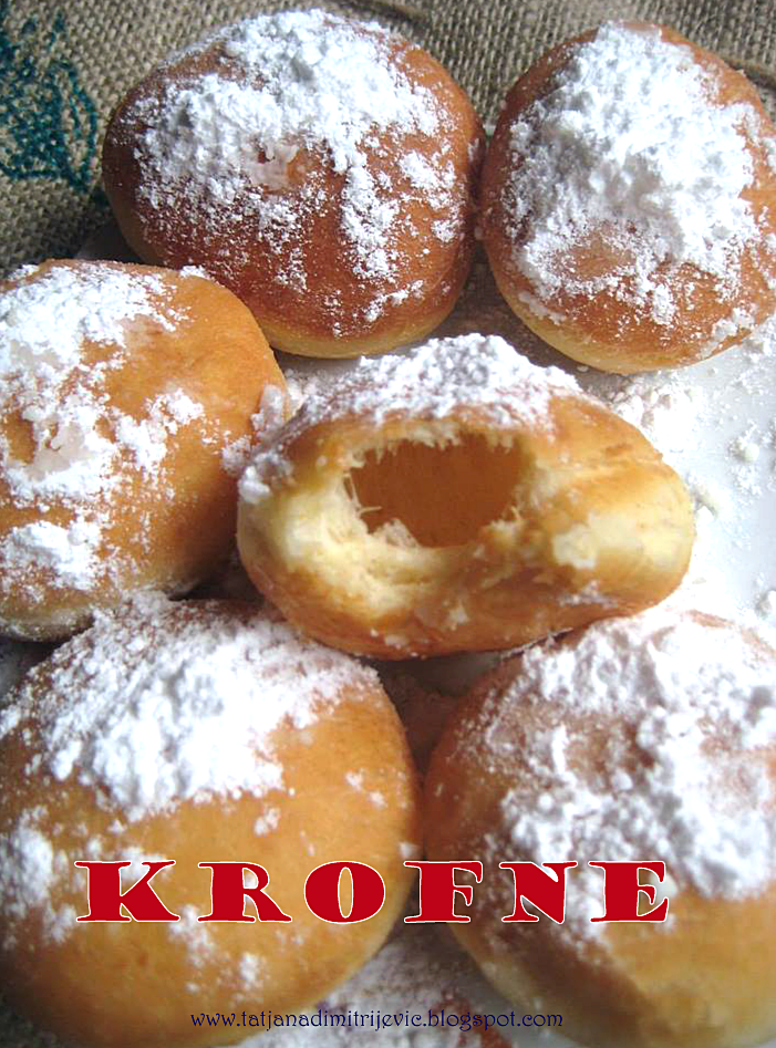 Tatjana Dimitrijevic & Ladies Community: Recept: Bakine krofne