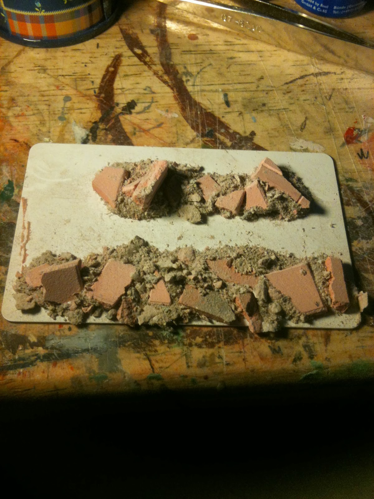 Scale Model Workbench: D.I.Y Quick and easy rubble for dioramas