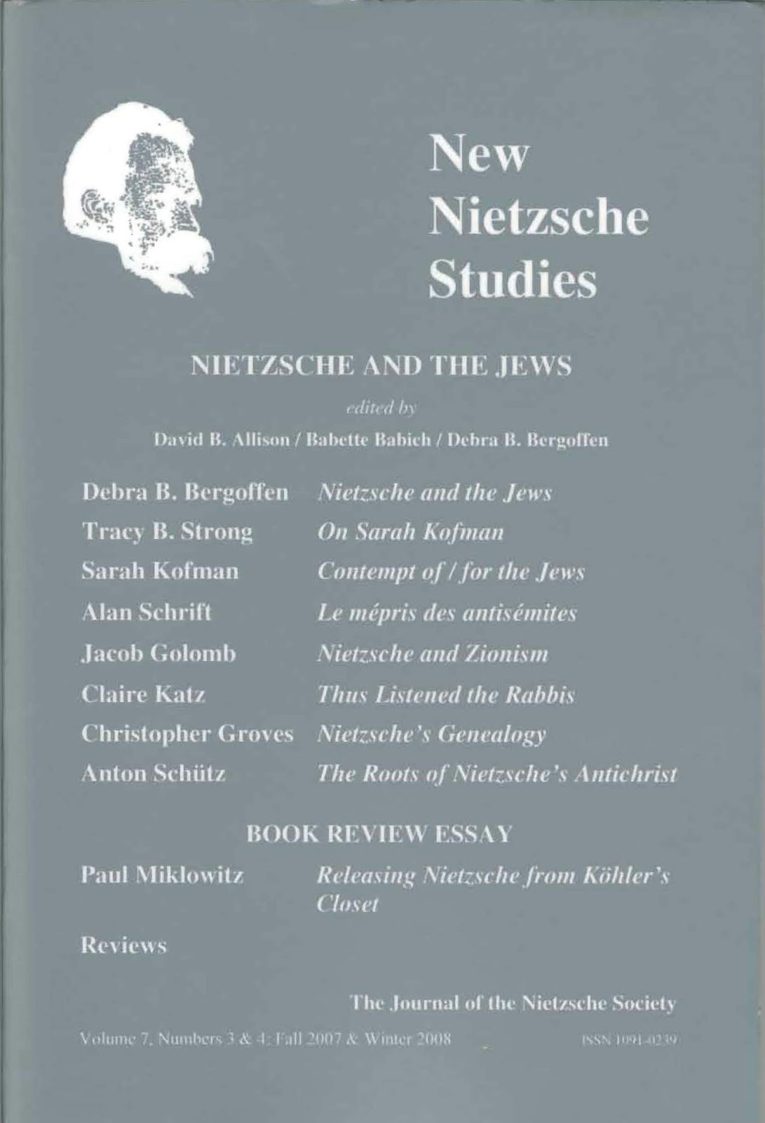 New Nietzsche Studies