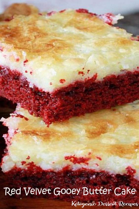 Red Velvet Gooey Butter Cake - Food Recipe Eleven Red Velvet Gooey Butter Cake - Food Recipe Eleven