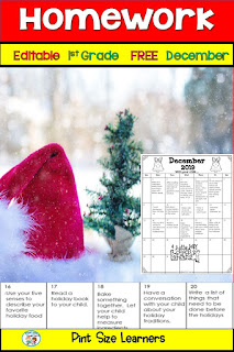 K-2 Christmas December Resources - Pint Size Learners