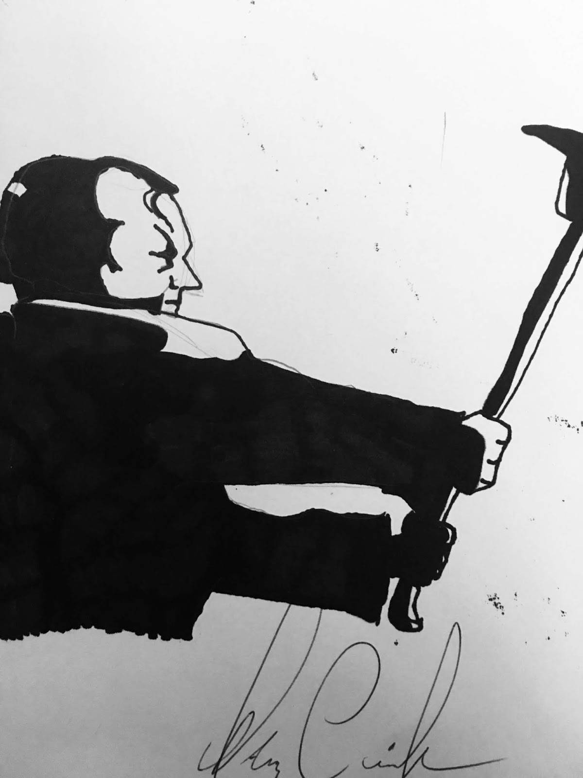 barrycusick: More slasher drawings