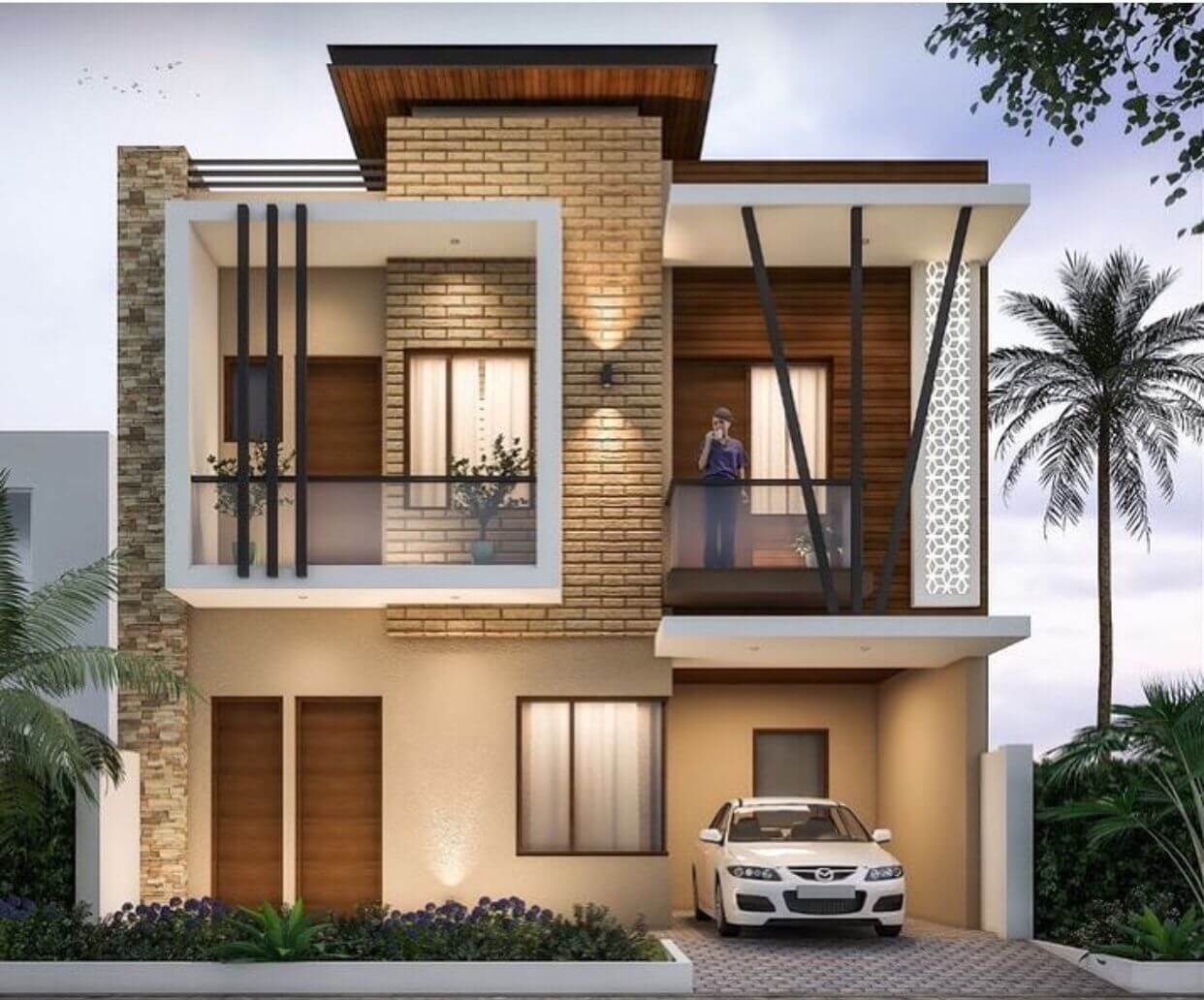 Conception de façade maisons modernes plus confortable - Un site dédié ...