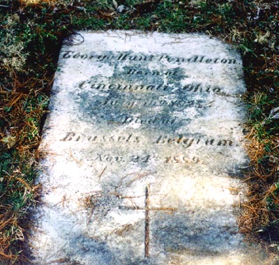 The Civil War of the United States: George H. Pendleton born July 19, 1825