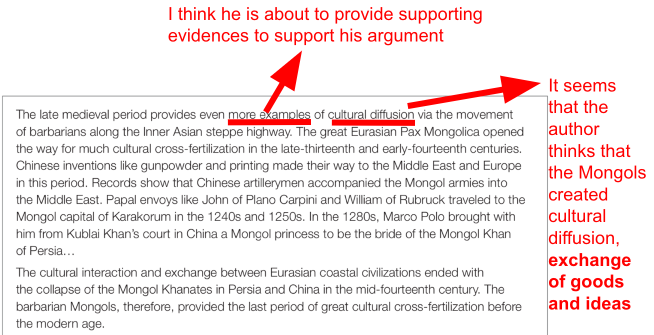 Mr. Shi's Global 9: Sample Annotations on Guzman Article