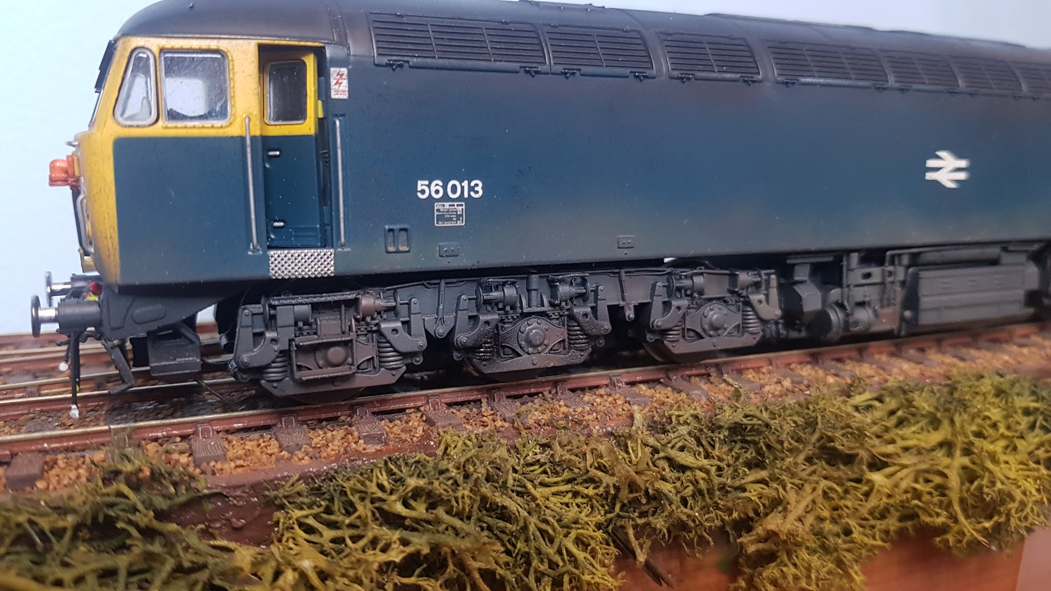 CParkstone's Railway modellers Blog: Hornby Class 56 R2645x in BR Rail ...