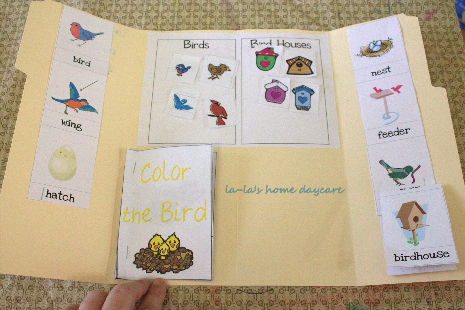 La-La's Home Daycare: Spring Theme | Bird Unit