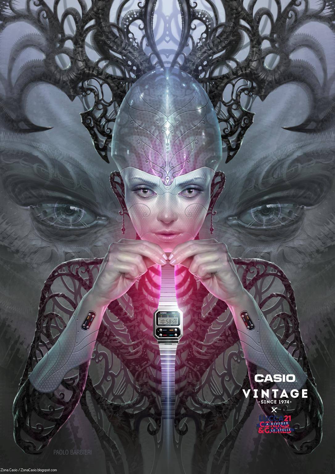 Zona Casio: Casio "Vintage Alien": presentación por todo lo alto y ...