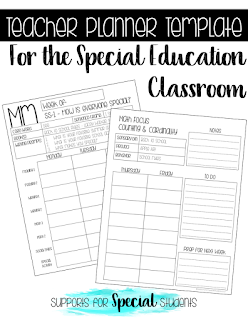 Freebies! - Supports for Special Students