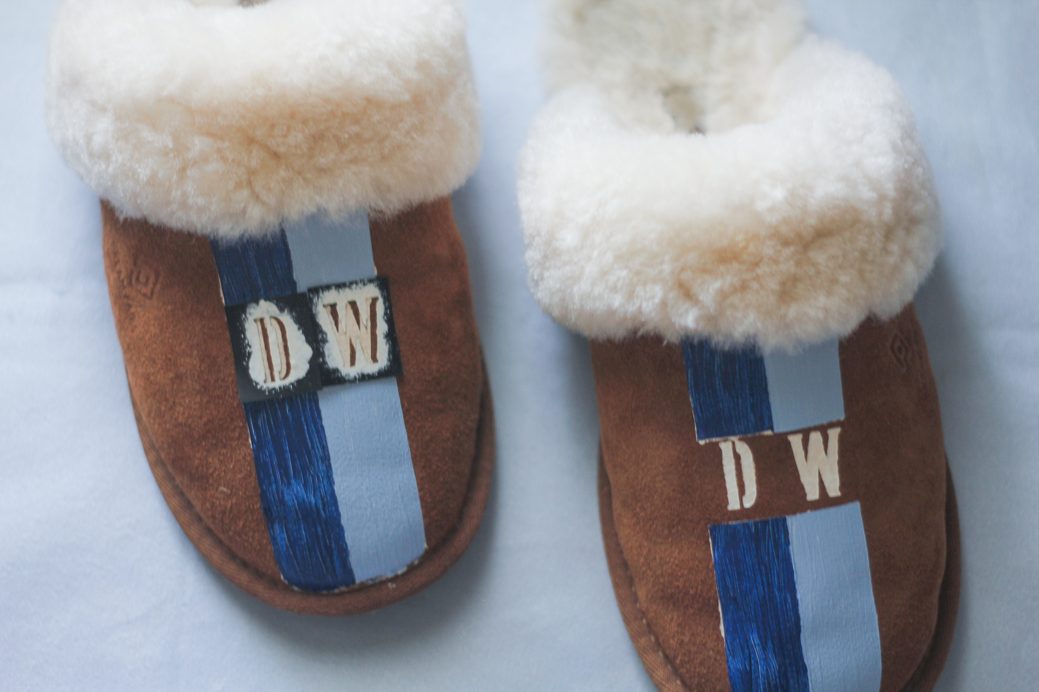 Prep In Your Step: Under $30 Monogrammed Slipper DIY