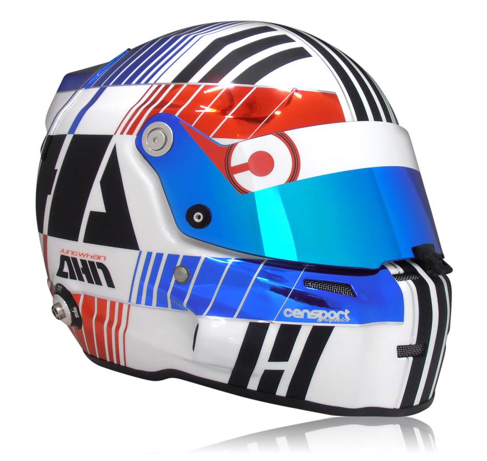 Racing Helmets Garage: Stilo ST5 Carbon J.Ahn 2015 by Censport Graphics