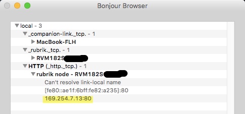 Rubrik : Deployment from scratch