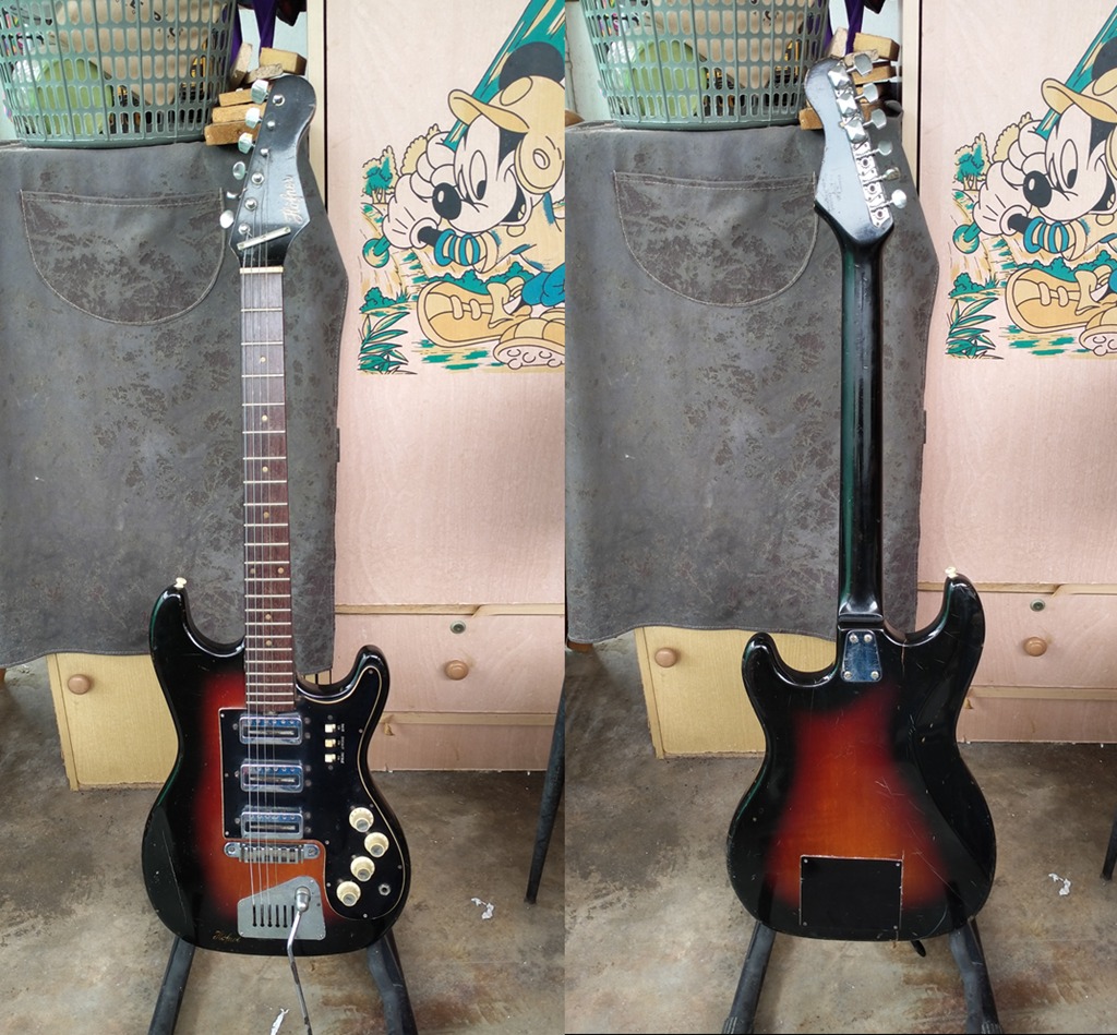 CA Guitar Repair Blog: Vintage Hofner 173 Reboot: Part One