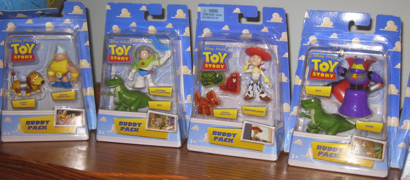 Dan the Pixar Fan: Toy Story Buddy Packs from Mattel Complete Guide ...