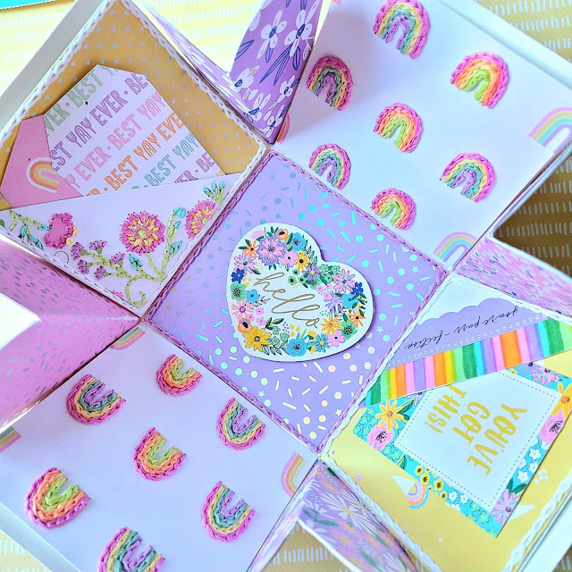 Memory Explosion Box Examples from Friends | Paige Taylor Evans