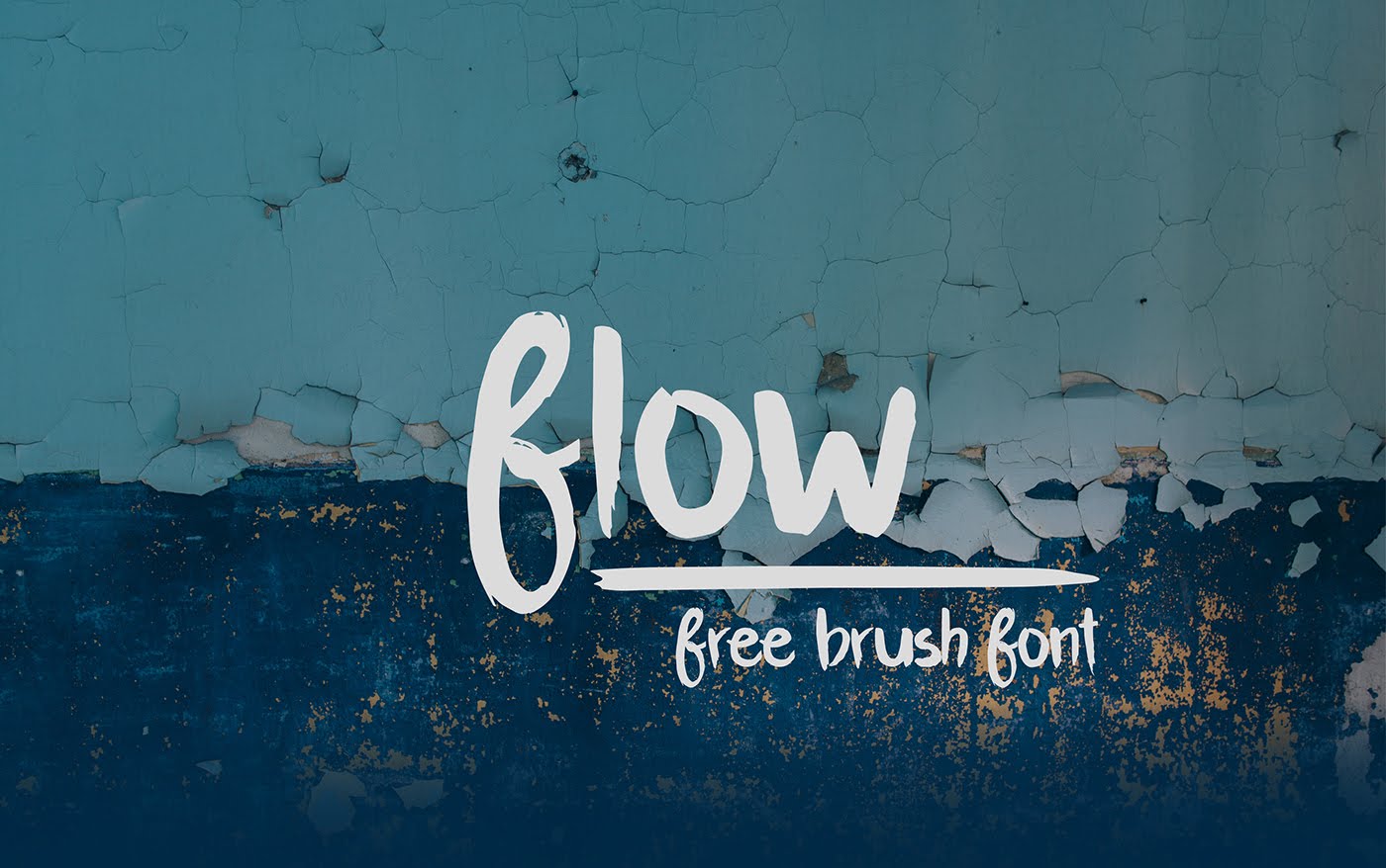 FREE Flow Brush Font - مبدعي الفوتوشوب