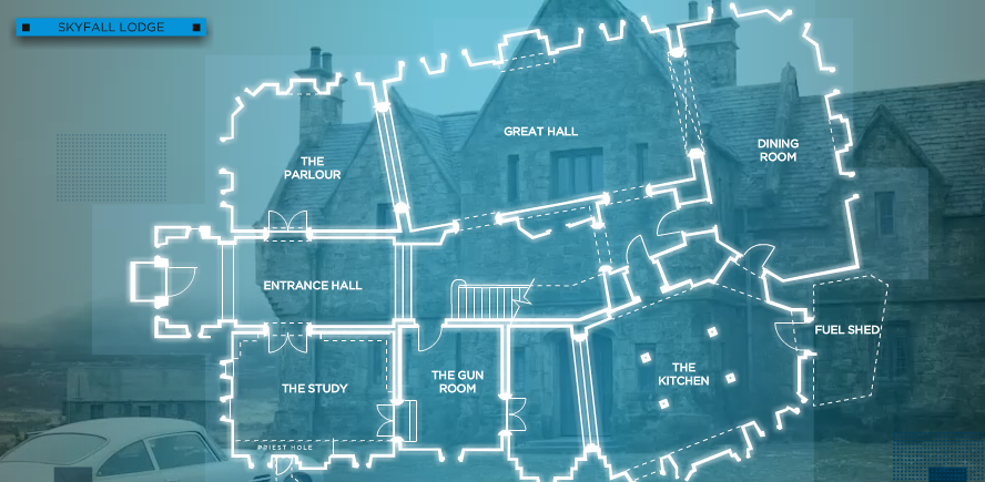 Skyfall House Blueprints