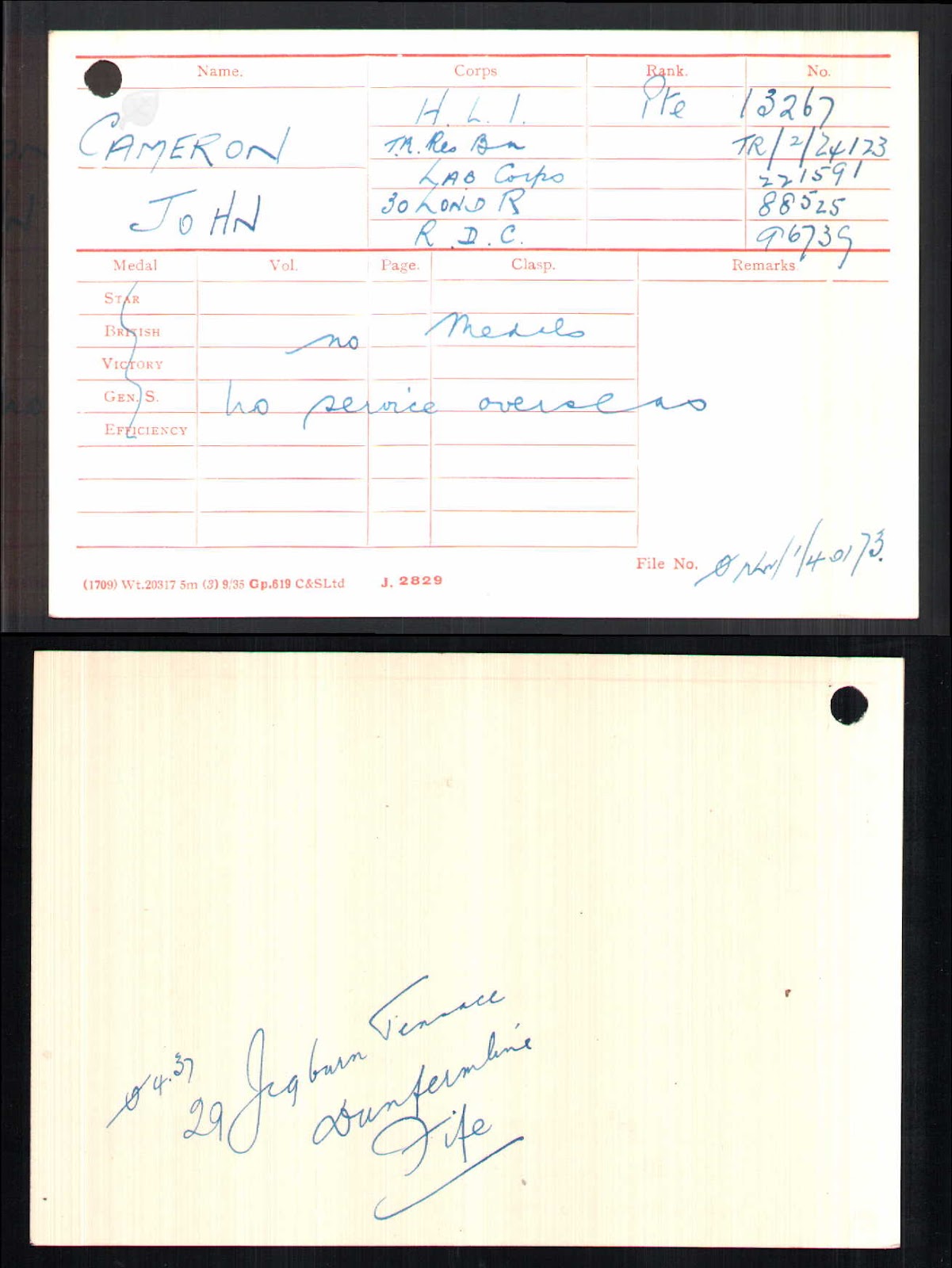 Army Service Numbers 1881-1918: September 2012