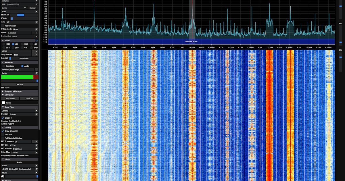 marxy's musing on technology: New SDR++ software works well on Linux