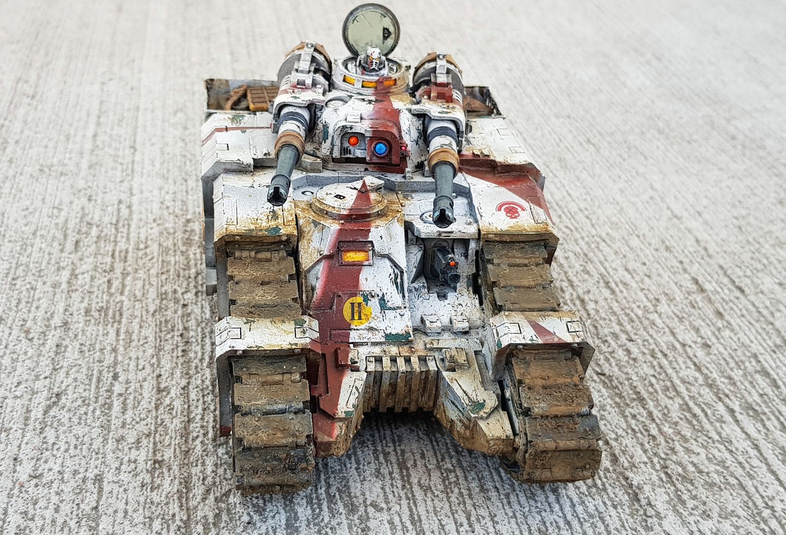 Kampfgruppe Engel: "White Scars" Legion Sicaran Battle Tank