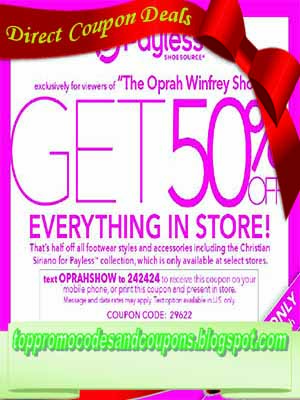 Free Promo Codes and Coupons 2023: Payless Shoes Coupons