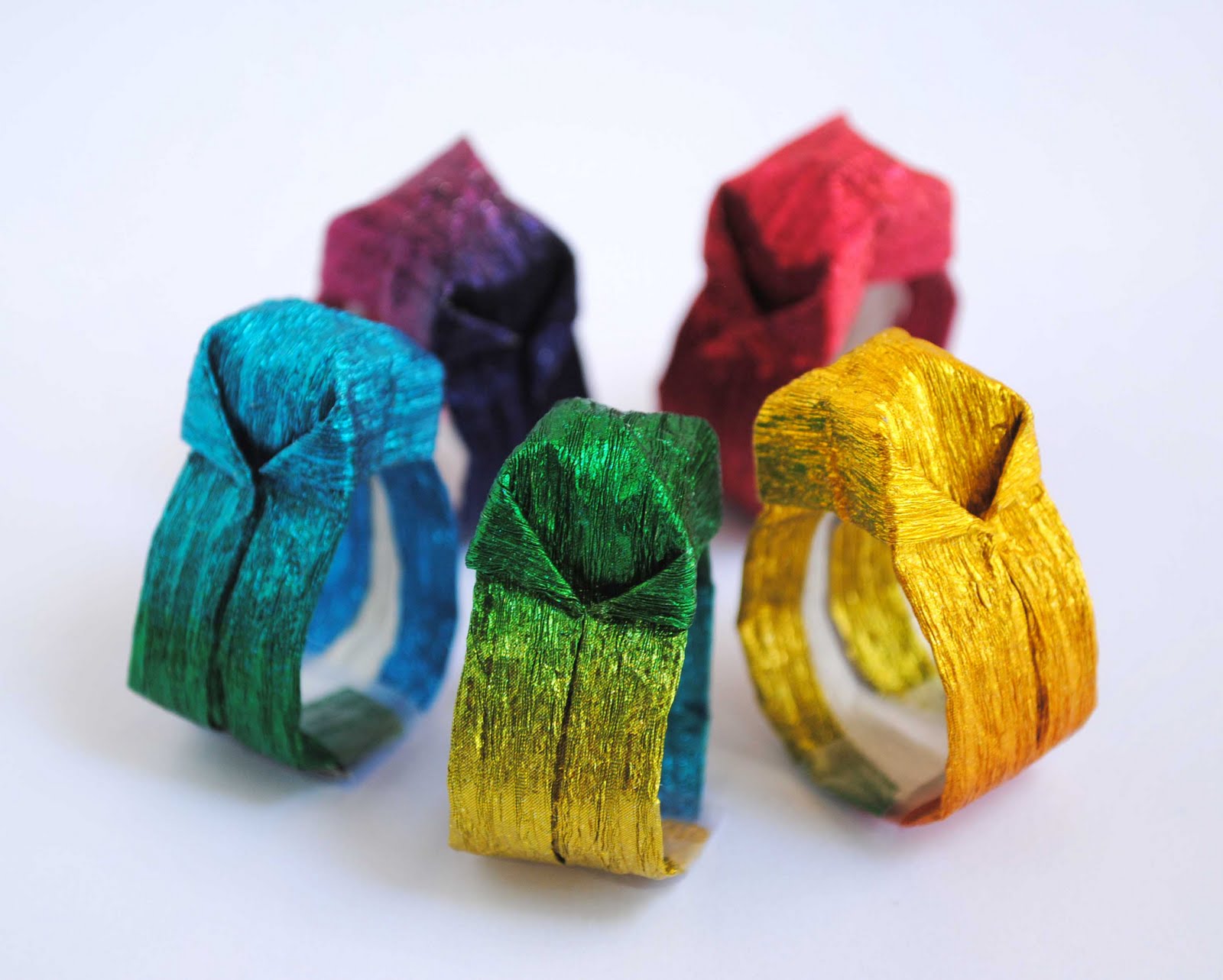 Zakka Life Craft Origami Paper Ring Zakka Life Craft Origami Paper Ring