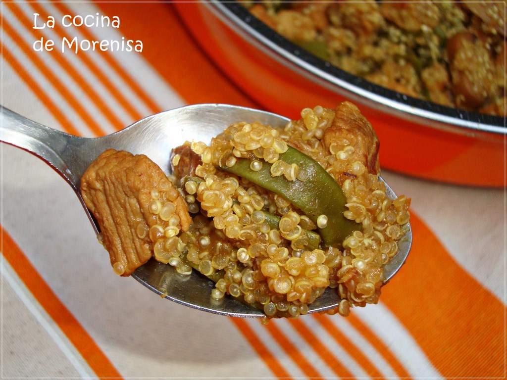 LA COCINA DE MORENISA: Quinoa con Verduras y Carne