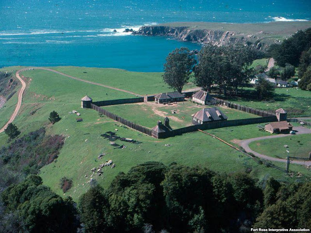 ΑΠΑΝΤΑ ΟΡΘΟΔΟΞΙΑΣ: An aerial view of Fort Ross, California, founded by ...
