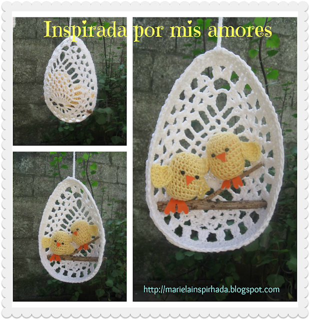 Inspirada por mis amores: RETO Nº 33 + RETO POLLITOS EN CASCARON